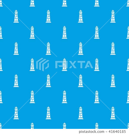 Night light pattern vector seamless blue - Stock Illustration [41640185 ...