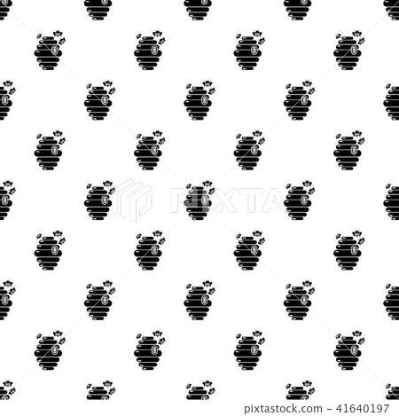 Swarm pattern vector seamless - Stock Illustration [41640197] - PIXTA