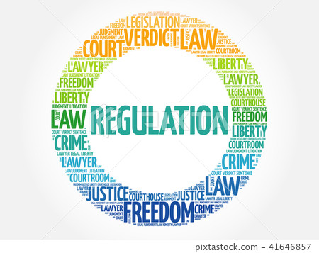 Regulation word cloud - Stock Illustration [41646857] - PIXTA