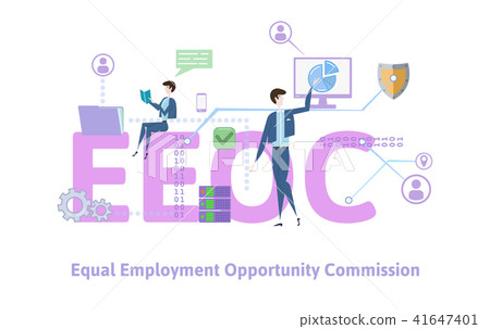 EEOC, Equal Employment Opportunity Commission.... - Stock Illustration ...