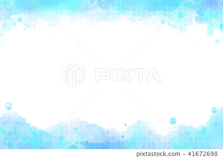 Water color abstract frame background material - Stock Illustration ...