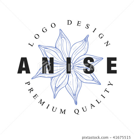 Anicse logo design premium quality, culinary... - Stock Illustration ...