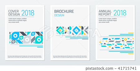 Abstract minimal geometric shapes polygon design - Stock Illustration ...