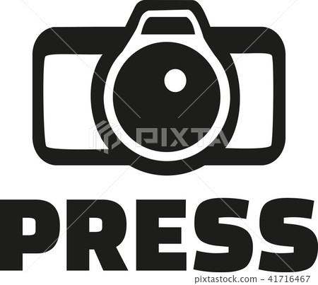 camera_press.eps - Stock Illustration [41716467] - PIXTA
