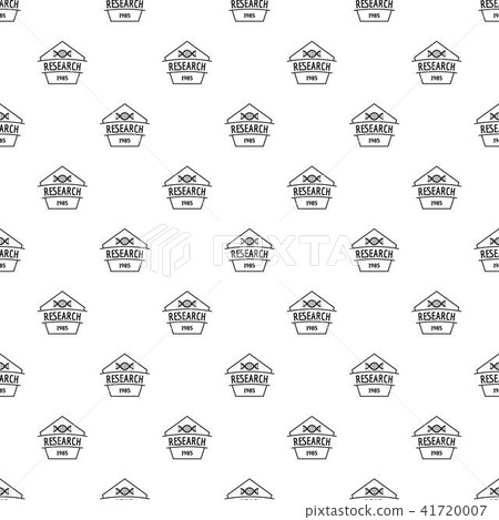 Gmo free research pattern vector seamless - Stock Illustration ...