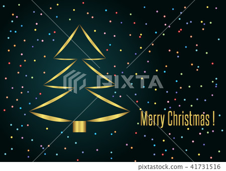 Merry christmas vector illustration - Stock Illustration [41731516] - PIXTA
