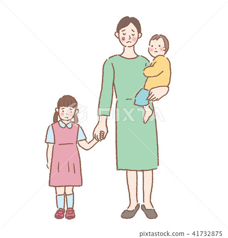 Parent / Child illustration - Stock Illustration [41732875] - PIXTA