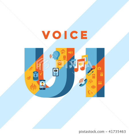 Voice user interface icon set - Stock Illustration [41735463] - PIXTA