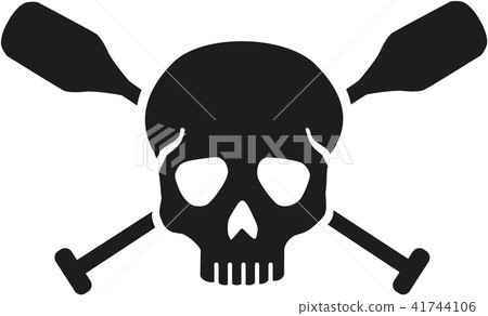 canoe_skull.eps - Stock Illustration [41744106] - PIXTA