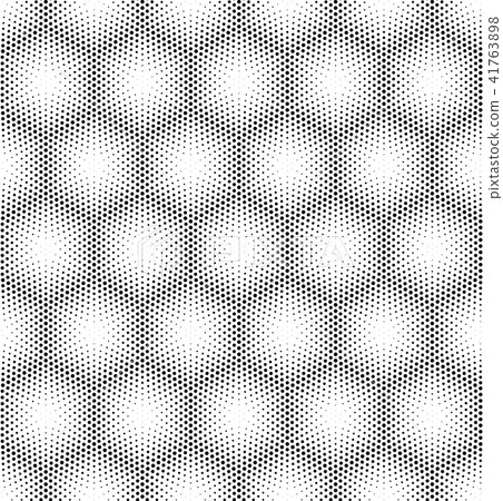 Seamless halftone vector background. - Stock Illustration [41763898 ...