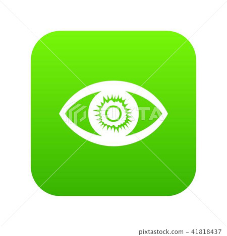One eye icon, simple style - Stock Illustration [41818437] - PIXTA