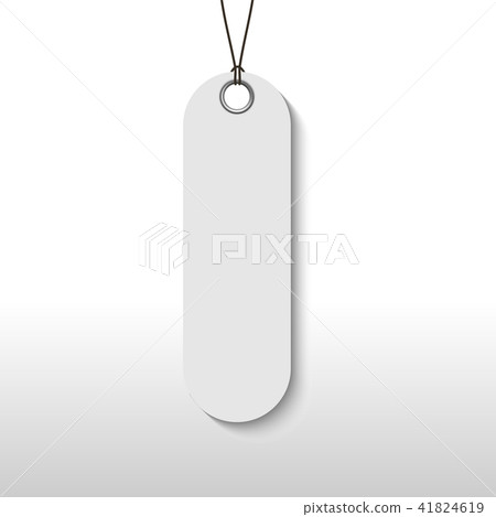 Empty tag design for commercial producing, Vector - Stock Illustration ...