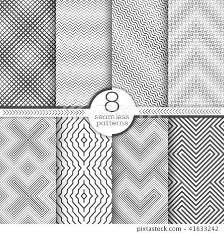 Set of vector seamless patterns - Stock Illustration [41833242] - PIXTA