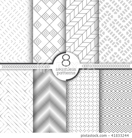 Set of vector seamless patterns - Stock Illustration [41833244] - PIXTA