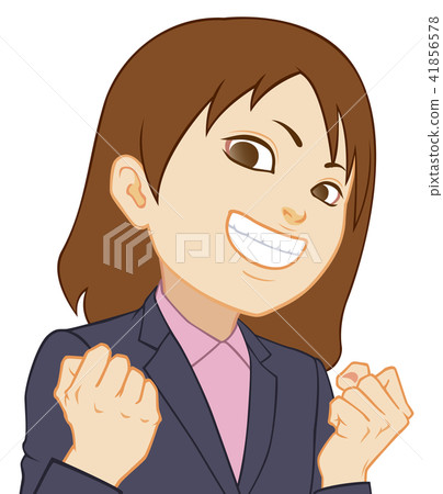 Chibi Character OL motivation - Stock Illustration [41856578] - PIXTA