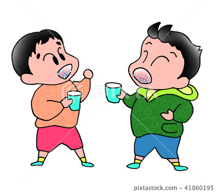 Gargle - Stock Illustration [41860195] - PIXTA