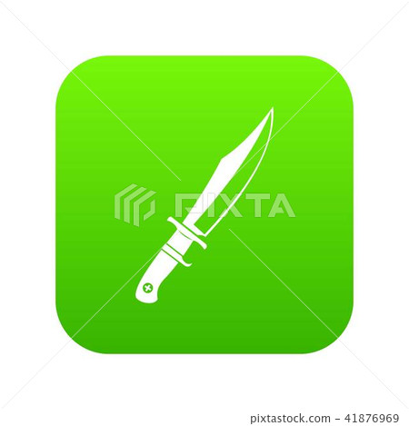 Dagger icon digital green - Stock Illustration [41876969] - PIXTA
