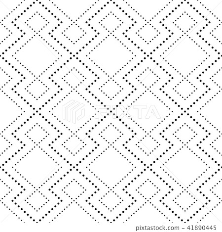 The geometric pattern of squares and dots. - Stock Illustration ...