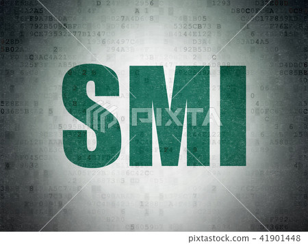 Stock market indexes concept: SMI on Digital... - Stock Illustration ...