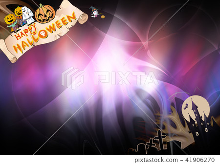 Halloween background material - Stock Illustration [41906270] - PIXTA