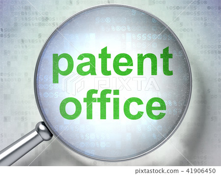 Law concept: Patent Office with optical glass - Stock Illustration [41906450] - PIXTA