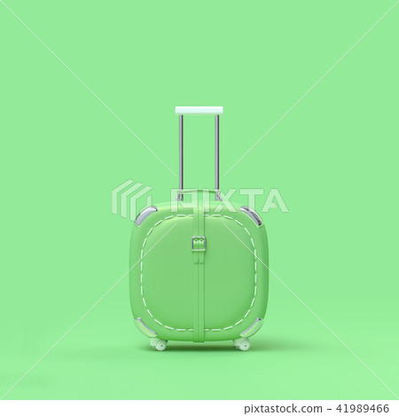 Travel suitcase pastel color - Stock Illustration [41989466] - PIXTA