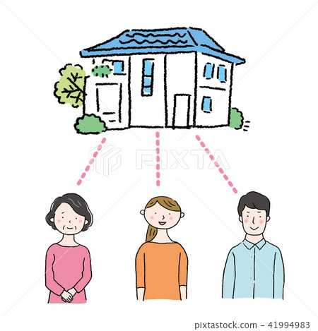 Illustration distribution of inherited property - Stock Illustration ...
