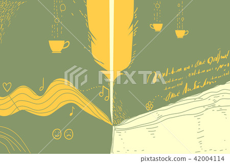 Creative Writing Design Illustration - Stock Illustration [42004114 ...