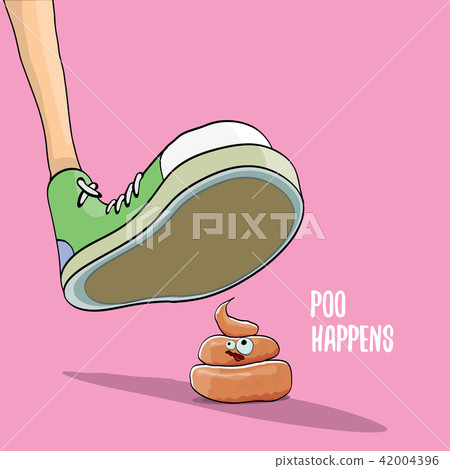 step on poo cartoon comic business situation.... - Stock Illustration ...
