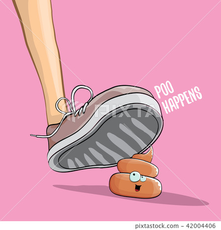 step on poo cartoon comic business situation.... - Stock Illustration ...