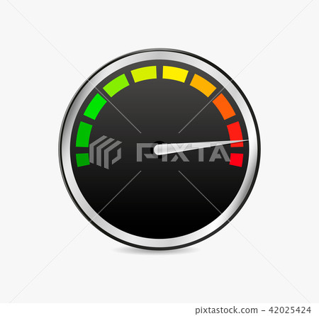 speed test meter vector - Stock Illustration [42025424] - PIXTA