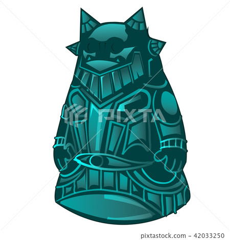 The artifact is in the shape of a fictional... - Stock Illustration ...