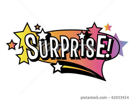 Bright vector Surprise speech bubble. - Stock Illustration [42033914 ...