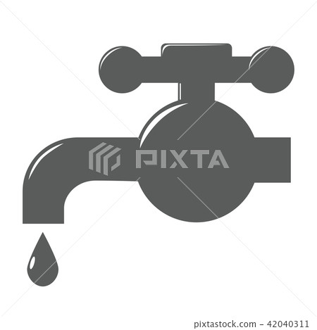Faucet tap water faucet hand wash illustration... - Stock Illustration ...