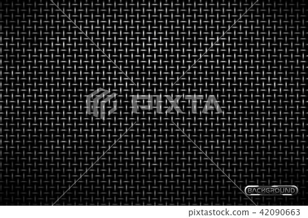 Vector pattern of metal grid techno background - Stock Illustration ...