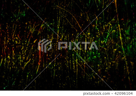 Abstract colorful branch tree watercolor painting - Stock Illustration ...