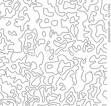 vector abstract seamless map pattern - Stock Illustration [42115882 ...