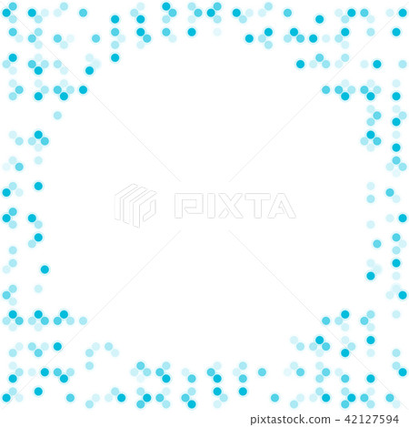 Abstract geometric dot circle pattern blue color - Stock Illustration ...