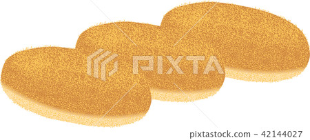 Kinako fried bread - Stock Illustration [42144027] - PIXTA