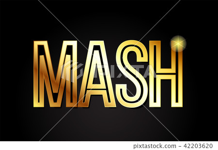 gold golden logo icon company design - Stock Illustration [42203620 ...