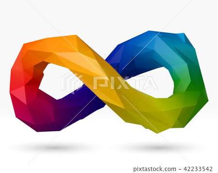 3d style infinity symbol vector design. - Stock Illustration [42233542 ...