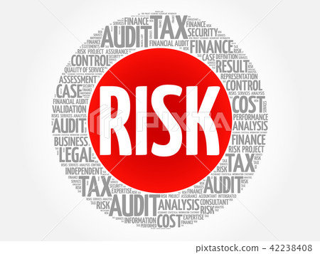 RISK word cloud collage - Stock Illustration [42238408] - PIXTA