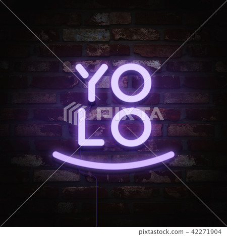 Neon Sign Object - Stock Illustration [42271904] - PIXTA