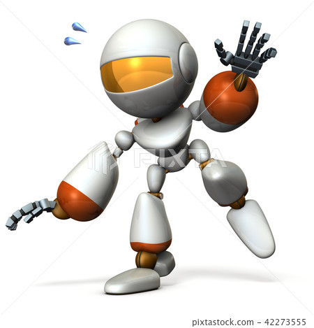 Stumble and falling robot - Stock Illustration [42273555] - PIXTA
