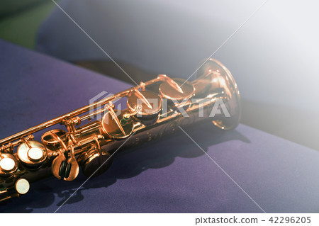 Soprano saxophone, vintage - Stock Photo [42296205] - PIXTA
