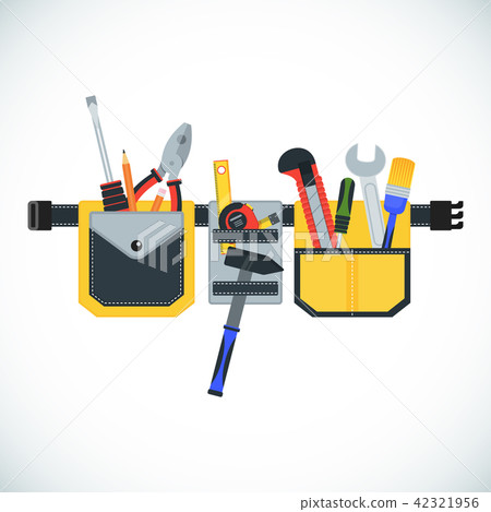 tool belt icon - Stock Illustration [42321956] - PIXTA