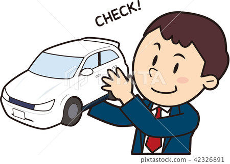 Car check - Stock Illustration [42326891] - PIXTA