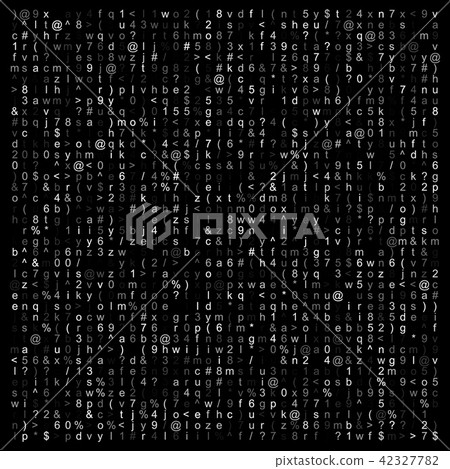 abstract coding composition - Stock Illustration [42327782] - PIXTA