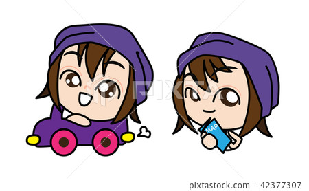 cartoon with Good feeling, Vector illustration - Stock Illustration ...