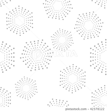Abstract geometric pattern of the points. - Stock Illustration ...